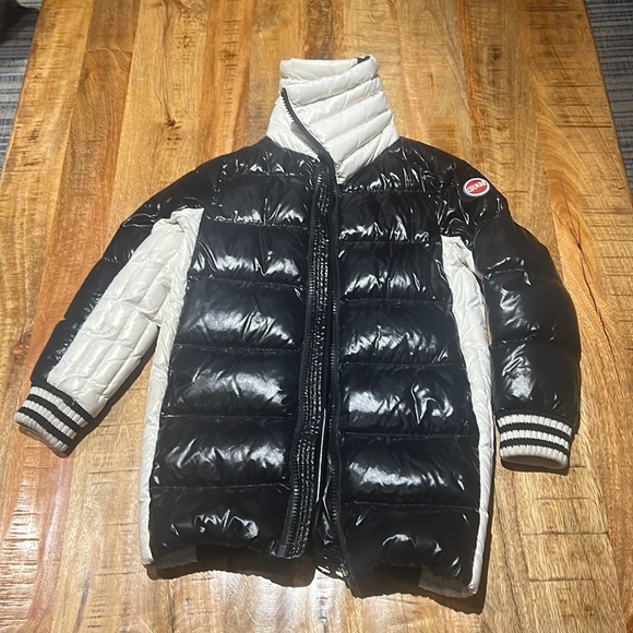 COLMAR | Jackets & Coats | Colmar Down Coat Black White Long Girl 8 3 ...